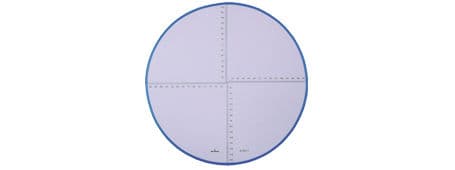 Imperial Optical Comparator Overlay Charts - Type F Crossed Lines ...