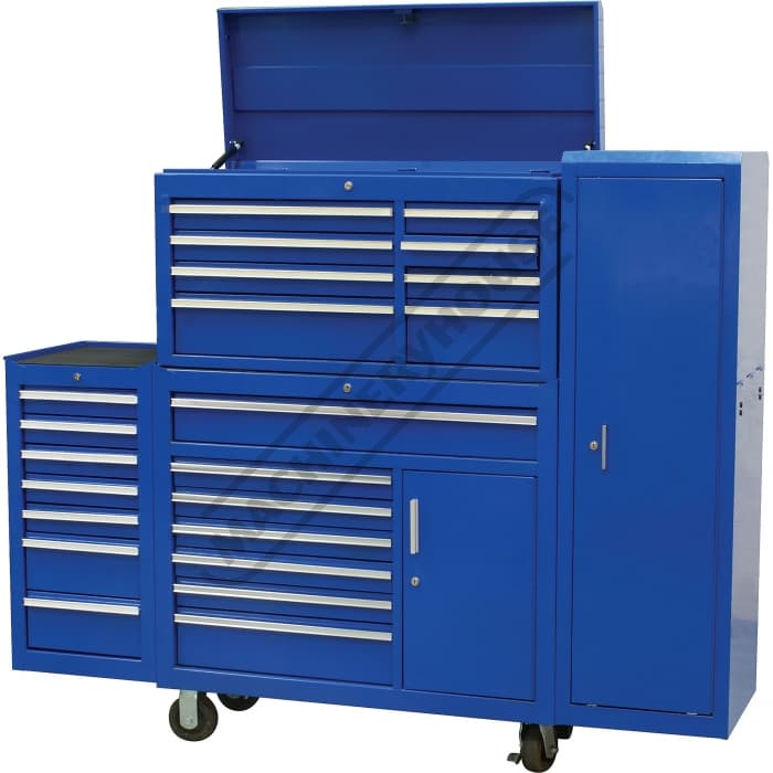 Industrial Series Tool Chest & Roller Cabinet with Side Locker & Side ...