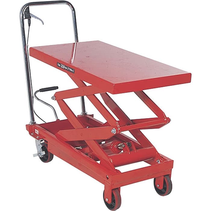 LTH-350 - Hydraulic Lifter Trolley 350kg 1300mm Lift Height (J052 ...