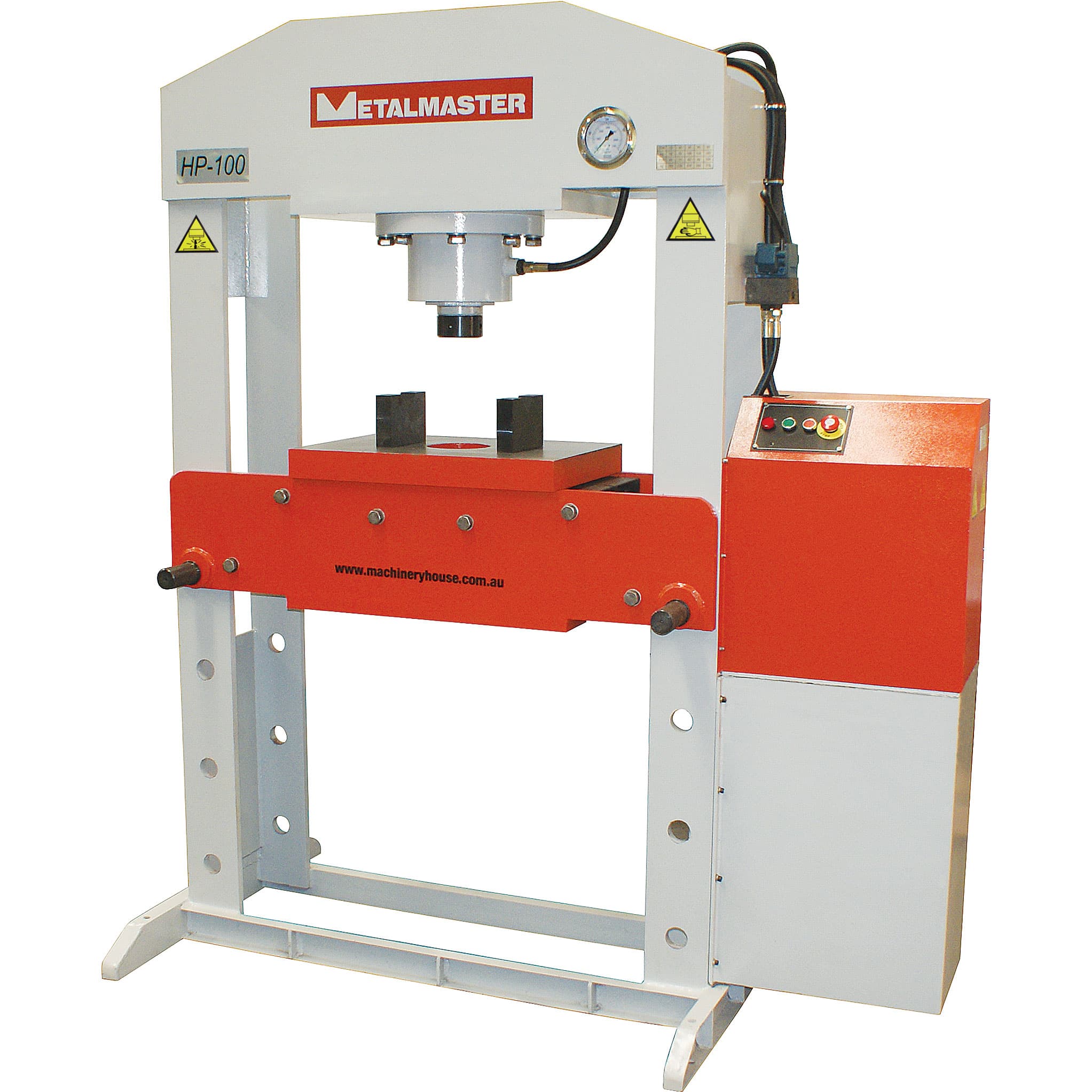 HP-100T - Industrial Hydraulic Press (415V) 100 Tonne (P402) | Industry ...