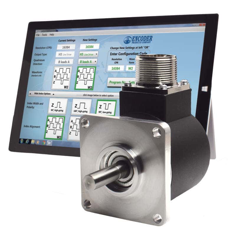 PROGRAMMABLE ENCODER HANDLES INDUSTRIAL CHALLENGES | Industry Update ...