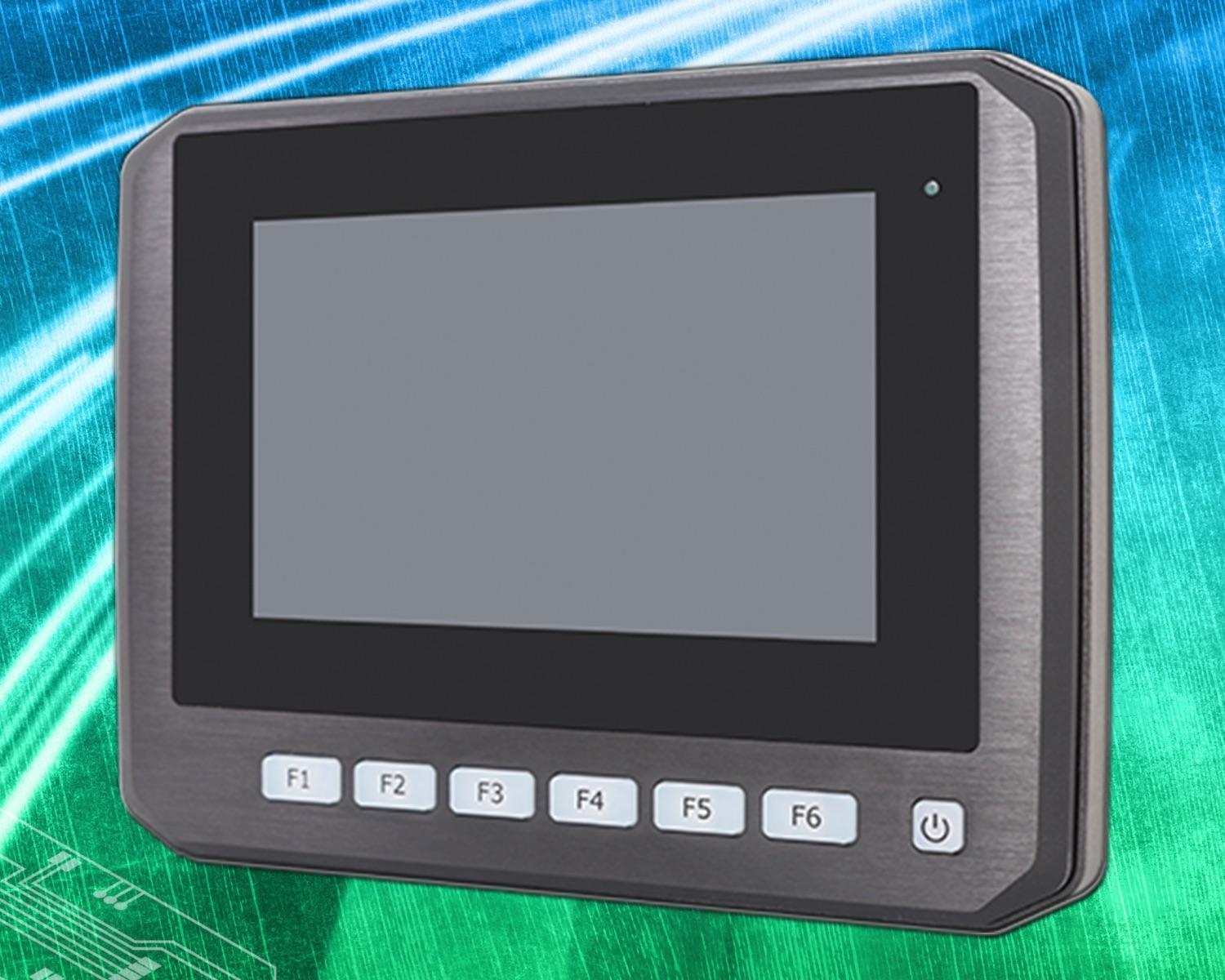 Aluminium Front Bezel Design In-Vehicle Panel PC Solution | Industry ...