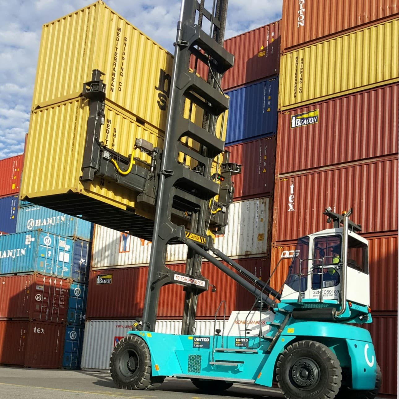 EMPTY CONTAINER HANDLERS COME WITH ON-SITE TECHNICIAN | Industry Update ...