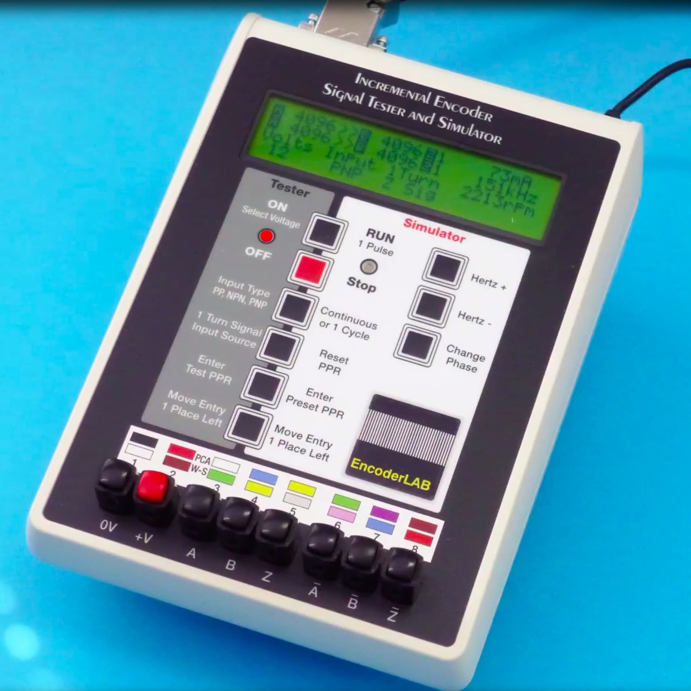 INCREMENTAL ENCODER TESTER AND SIMULATOR COME TOGETHER | Industry ...