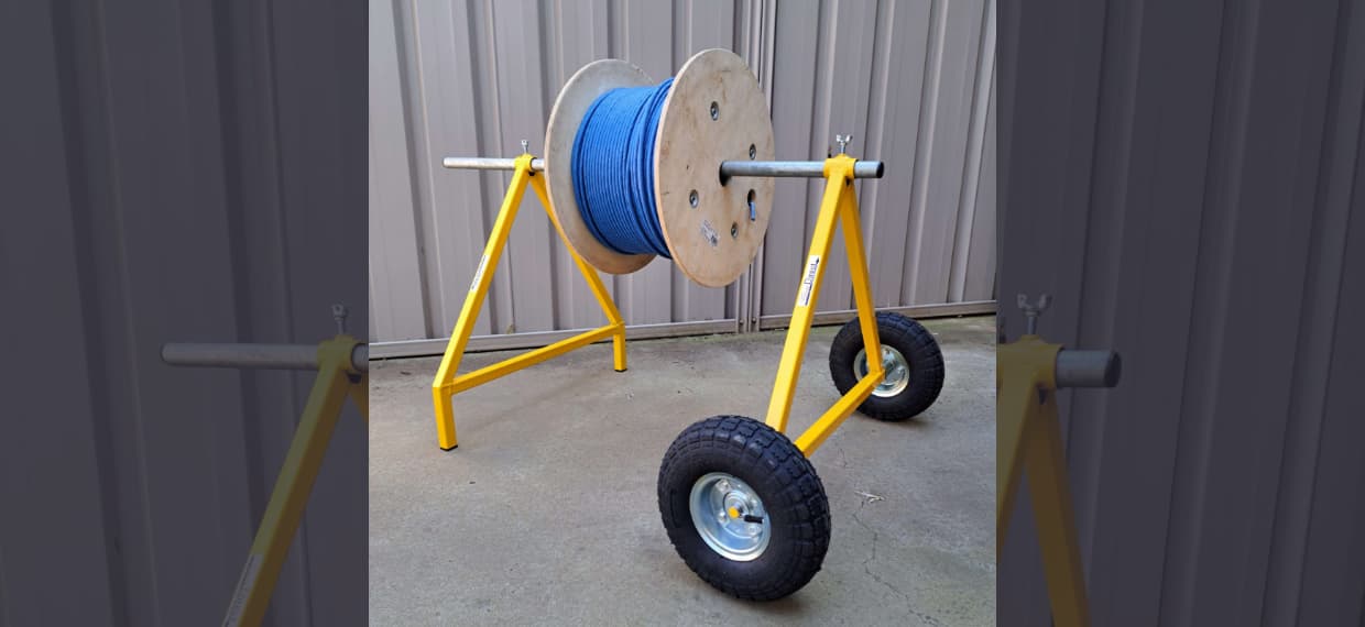 Minimise manual handling issues when carrying drums of cable | Industry ...