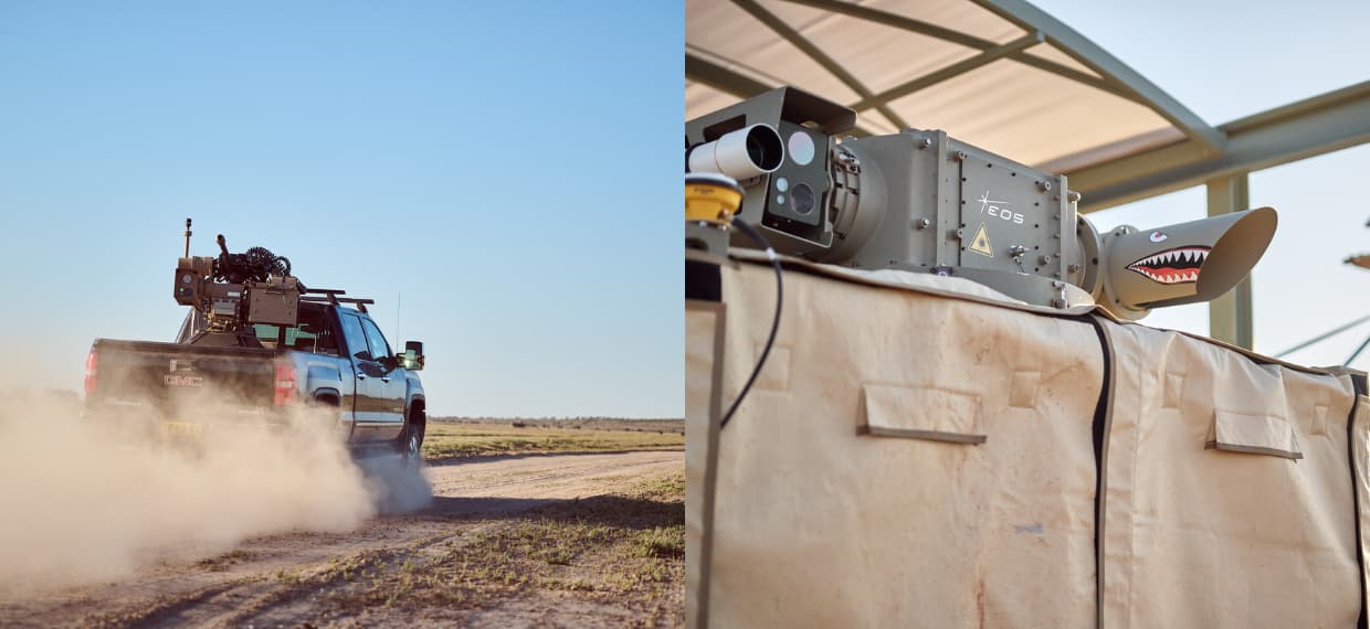 EOS shows off kinetic counter-drone success | Industry Update ...