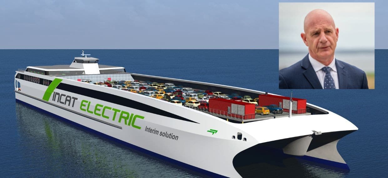 Former premier on board as Incat positions for electric ferry ...