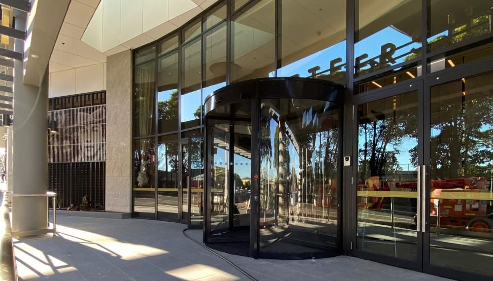 New Petersham RSL club welcomes visitors via impressive Boon Edam ...