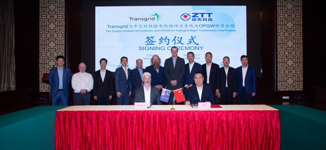 Transgrid signs $100m contract with ZTT for high-voltage conductors ...