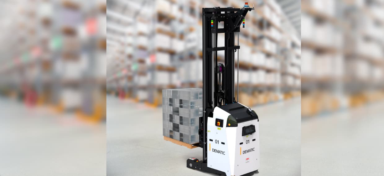 Dematic launches third-generation freezer-rated AGVs designed and built ...