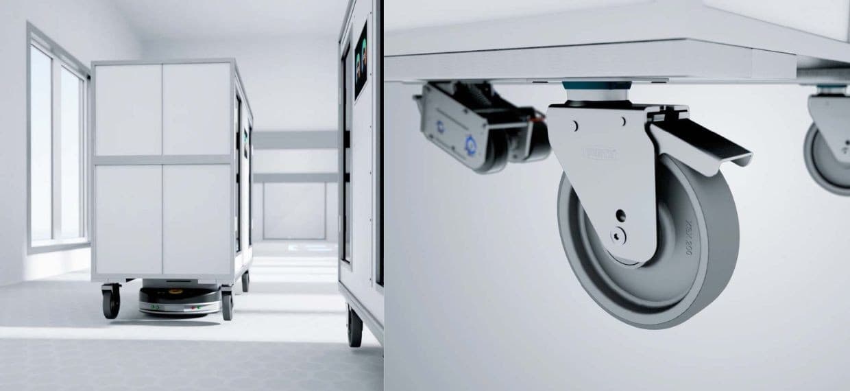 An optimal castor solution for automated guided vehicles | Industry ...