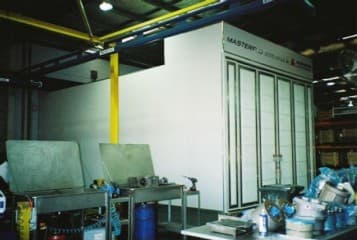 Masterflo - Dry Filter Wall Spray Booths – Bench-type booth | Industry ...