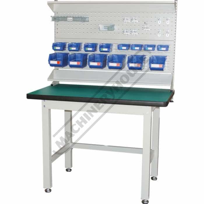 IWB-12 Industrial Work Bench, Backing Panel & Storage Accessories ...