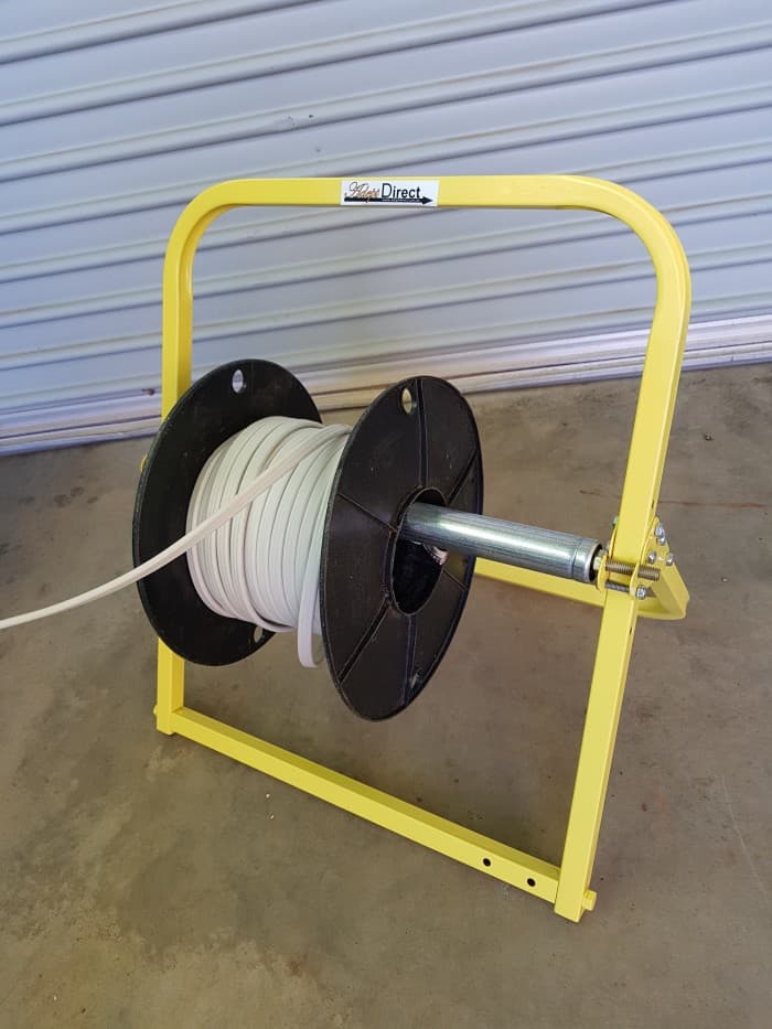 Portable Folding Cable Drum Stand | Industry Update Manufacturing Media