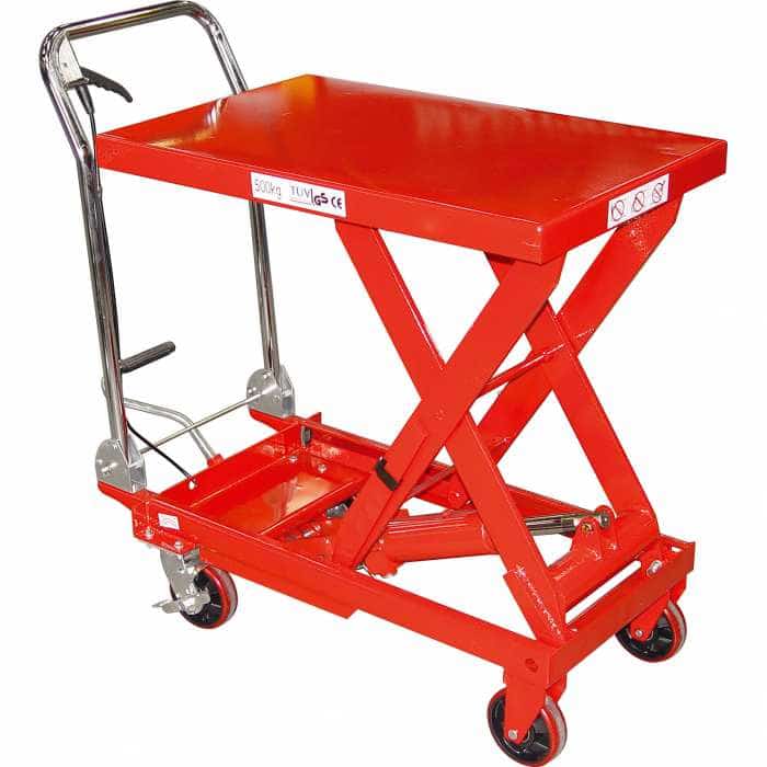 LTH-500 - Hydraulic Lifter Trolley 500kg 900mm Lift Height (J055 ...