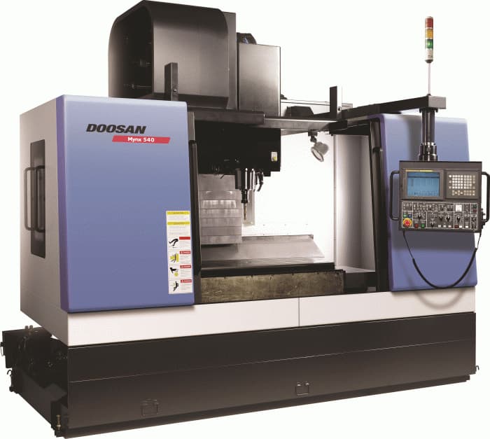 DOOSAN MYNX 5400, 6500 & 7500 VERTICAL MACHINING CENTRES | Industry ...