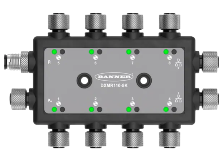 Banner Engineering DXMR110-8K IO-Link Controller | Industry Update ...