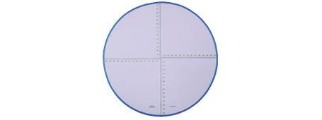 Imperial Optical Comparator Overlay Charts - Type F Crossed Lines ...