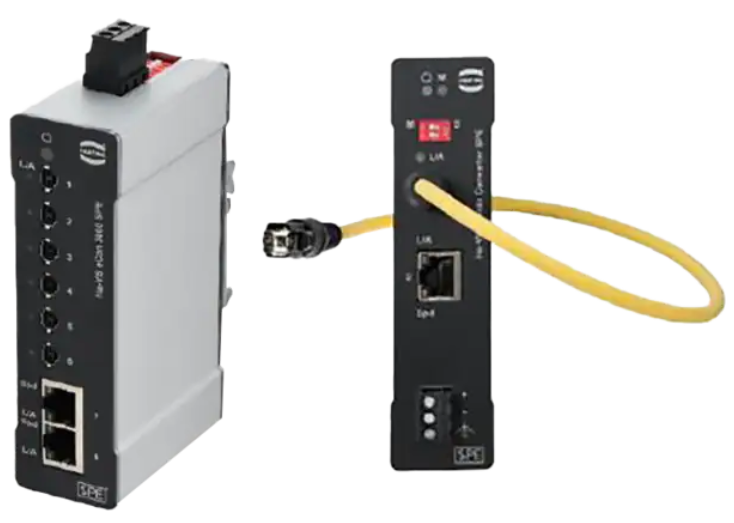 HARTING SPE Switch & Media Converter | Industry Update Manufacturing Media