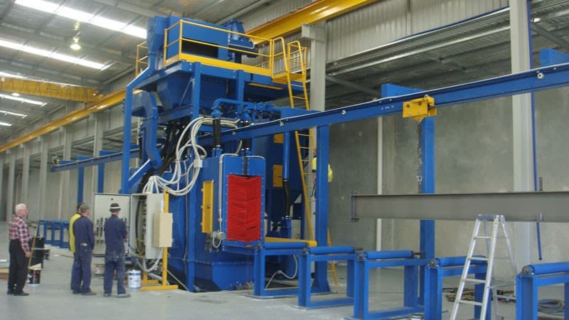 Post Blast Section Blast Machine | Industry Update Manufacturing Media