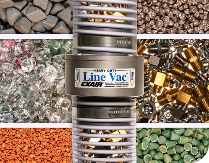 Selecting Your EXAIR Line Vac Air Operated Conveyor | Industry Update ...