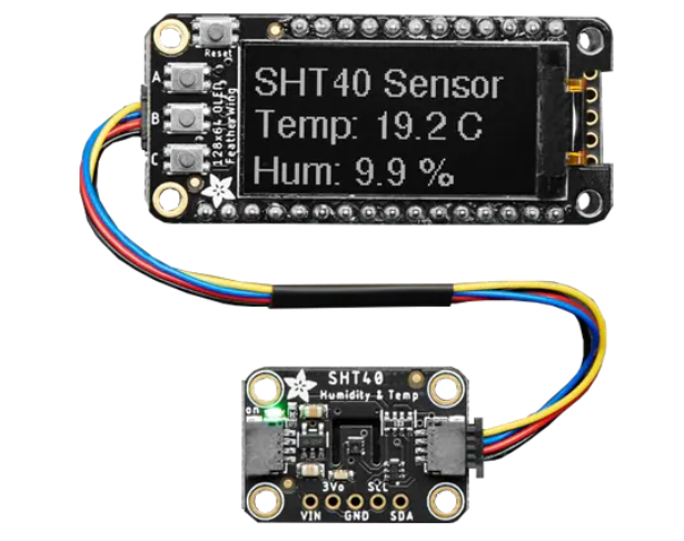 Adafruit SHT40 Temperature & Humidity Sensor Board | Industry Update ...