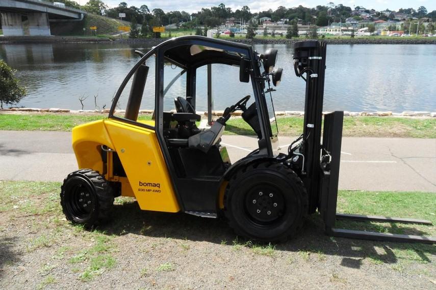 Bomaq Rough Terrain Forklift | Industry Update Manufacturing Media