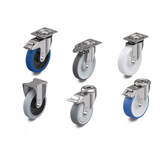 Stainless steel castors (corrosion-resistant versions) | Industry ...