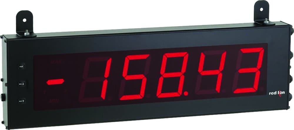 Large LED Displays by Red Lion | Industry Update Manufacturing Media