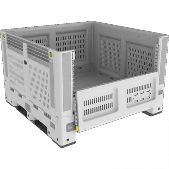 Folding Range of Megabin Pallet Bins | Industry Update Manufacturing Media