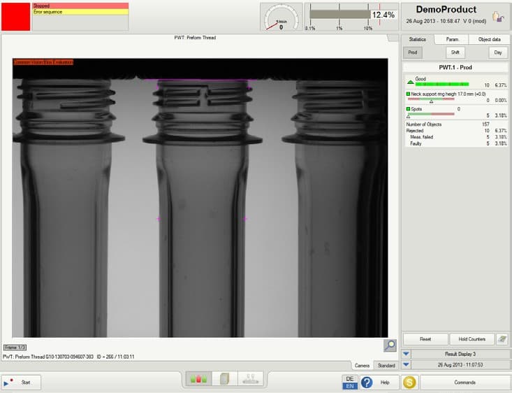 PreWatcher III for the inspection of PET Preforms | Industry Update ...