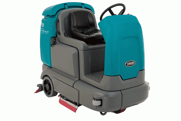 Tennant T12 | Compact Ride-on Scrubber | Industry Update Manufacturing ...