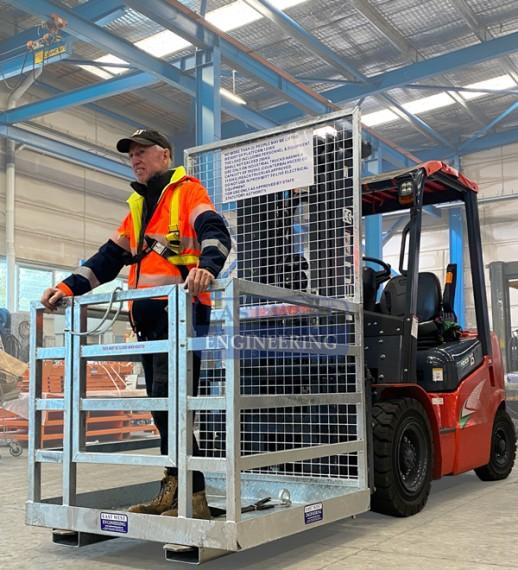 WP-GC Forklift Work Platform | Industry Update Manufacturing Media