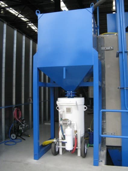 Magnaite - Abrasive Storage Hoppers | Industry Update Manufacturing Media
