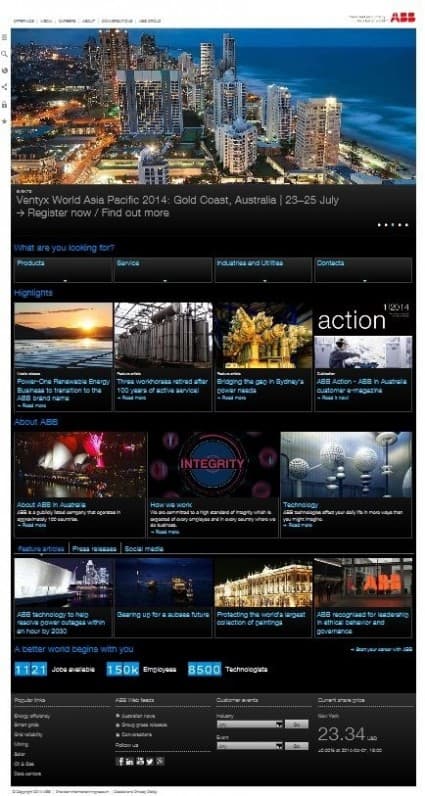 ABB Australia launches new-look website | Industry Update Manufacturing ...