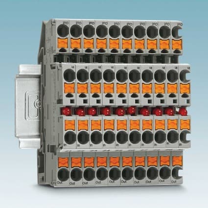 CURRENT INDICATOR TERMINAL BLOCK FEATURES TOOL-FREE INSTALLATION ...